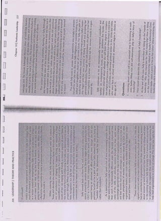 Leadership case study | PDF
