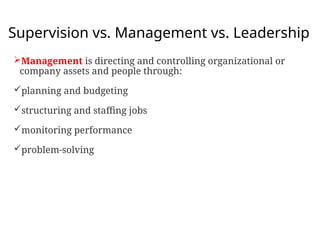 Leadership categories and styles rtc1.ppt