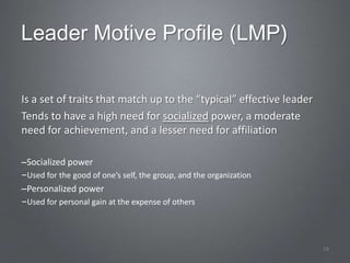 Leadership Traits and Ethics | PPTX