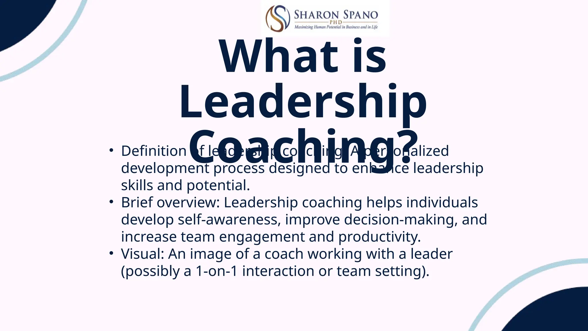 Learn Leadership coaching services in 2024 | PPT