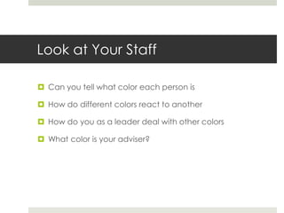 Leadership colors | PPTX