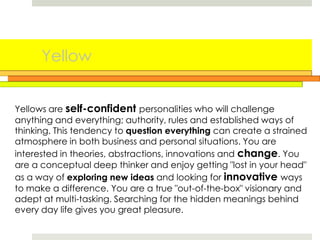 Leadership colors | PPTX