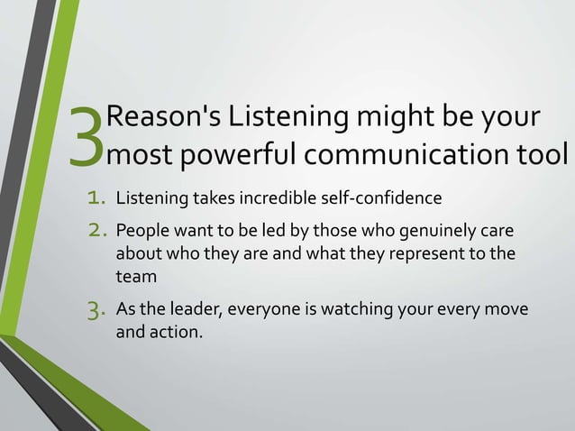 Leadership communication | PPT