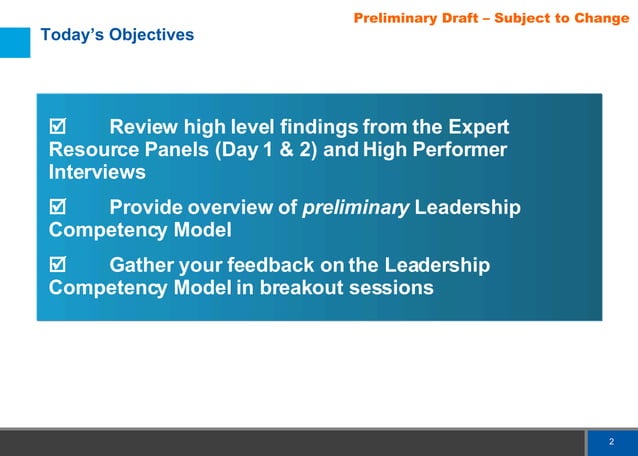 Leadership Competency Model | PPT