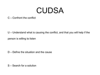 Conflict resolution | PPT