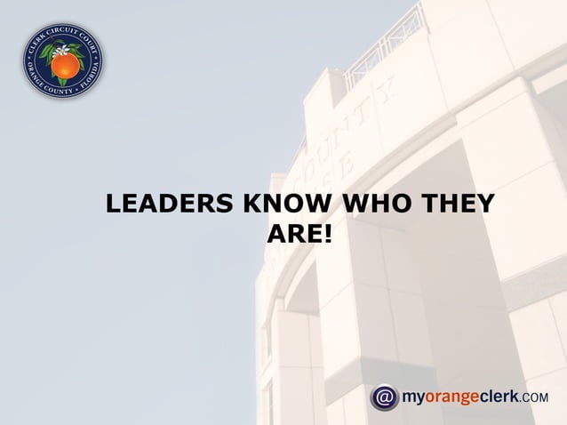 Leadership Cpm Speech | PPT