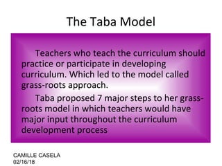 Leadership curriculum design | PPT