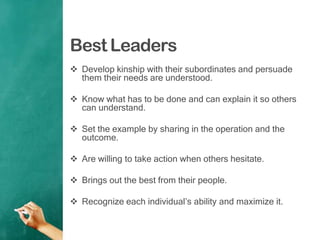 Leadership Seminar Presentation | PPTX