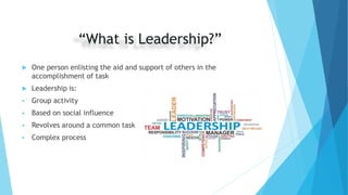 Leadership decision making | PPTX