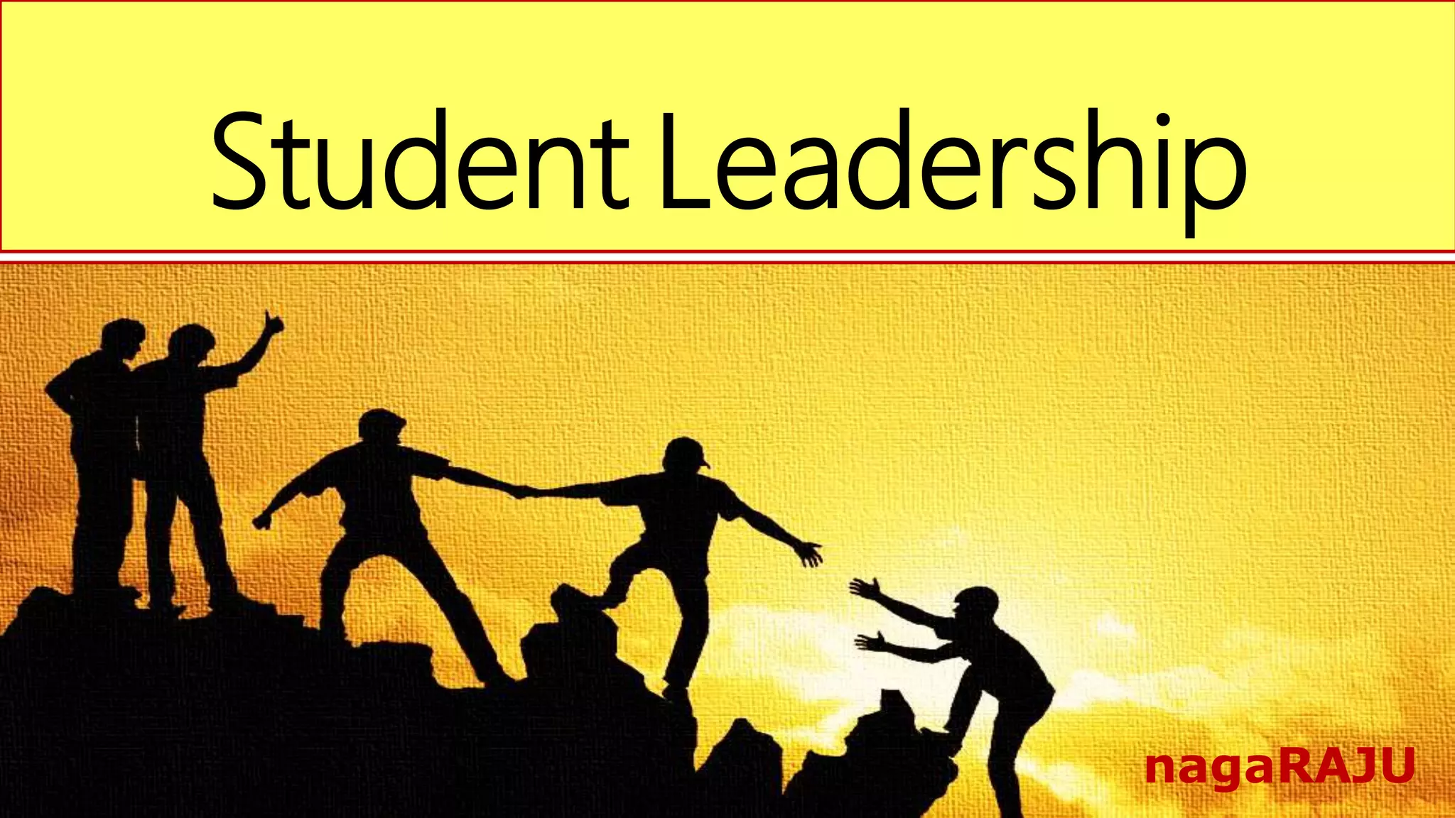 Student Leadership | PPTX