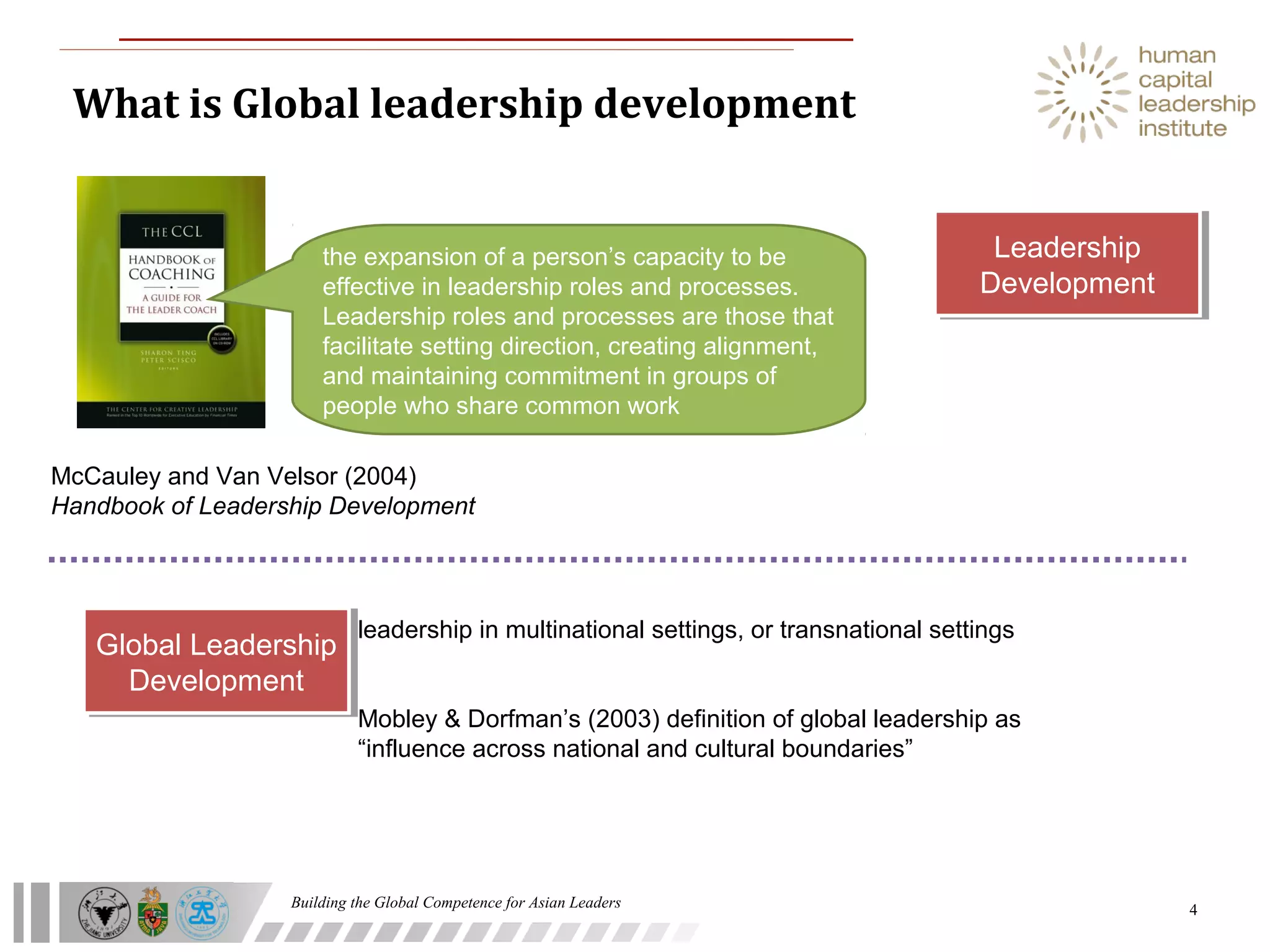 Global Leadership development | PPT