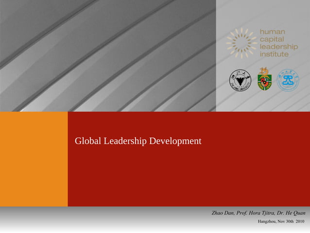 Global Leadership development | PPT