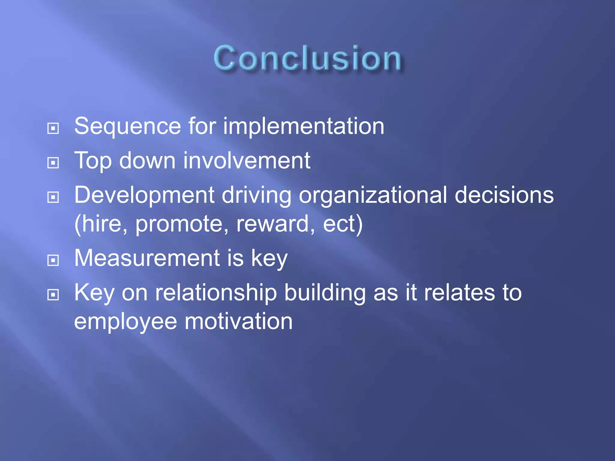 Leadership development and organizational culture driving employee ...