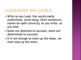 Leadership development techniques | PPTX