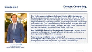 Leadership Development Toolkit: Templates, Training and Program ...