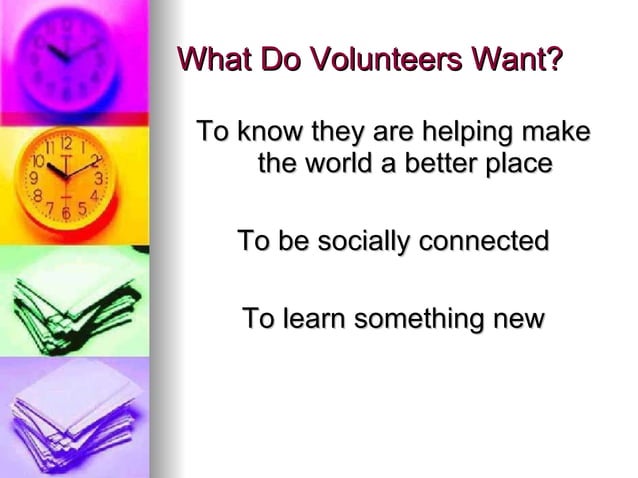 Volunteering Powerpoint | PPT