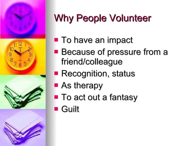 Volunteering Powerpoint | PPT