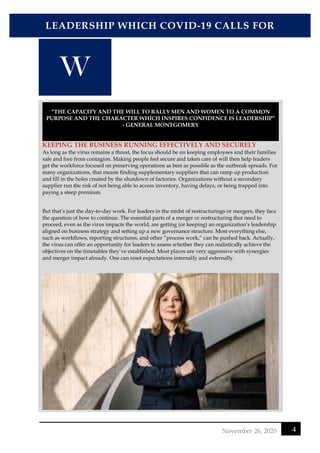 Leadership During Covid 19 | PDF
