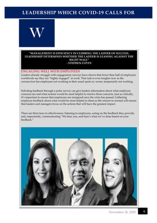 Leadership During Covid 19 | PDF