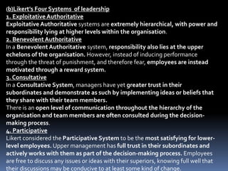 A presentation on Leadership and types of leaders.pptx | Executive ...