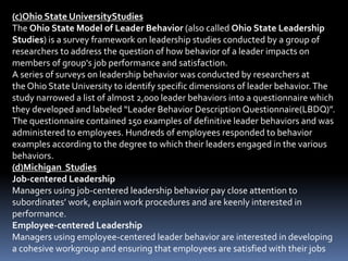 A presentation on Leadership and types of leaders.pptx | Executive ...