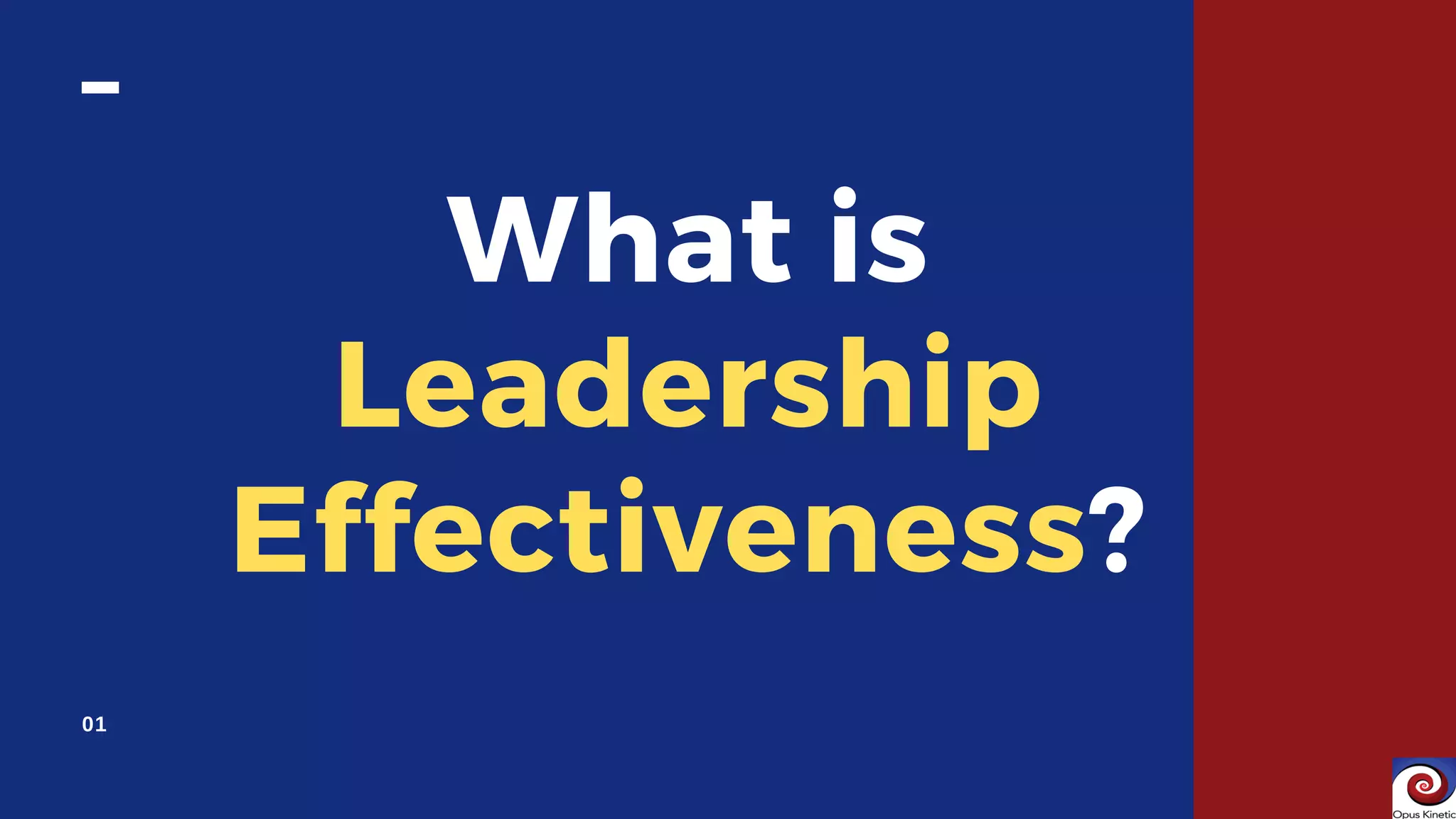 How to be an Effective Leader | PDF
