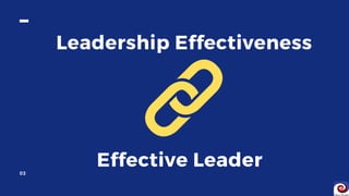 How to be an Effective Leader | PDF