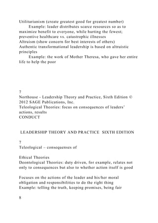 Leadership EthicsChapter 16 LEADERSHIP THEORY AND PRACTI.docx