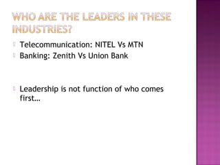 Leadership for business success | PPT