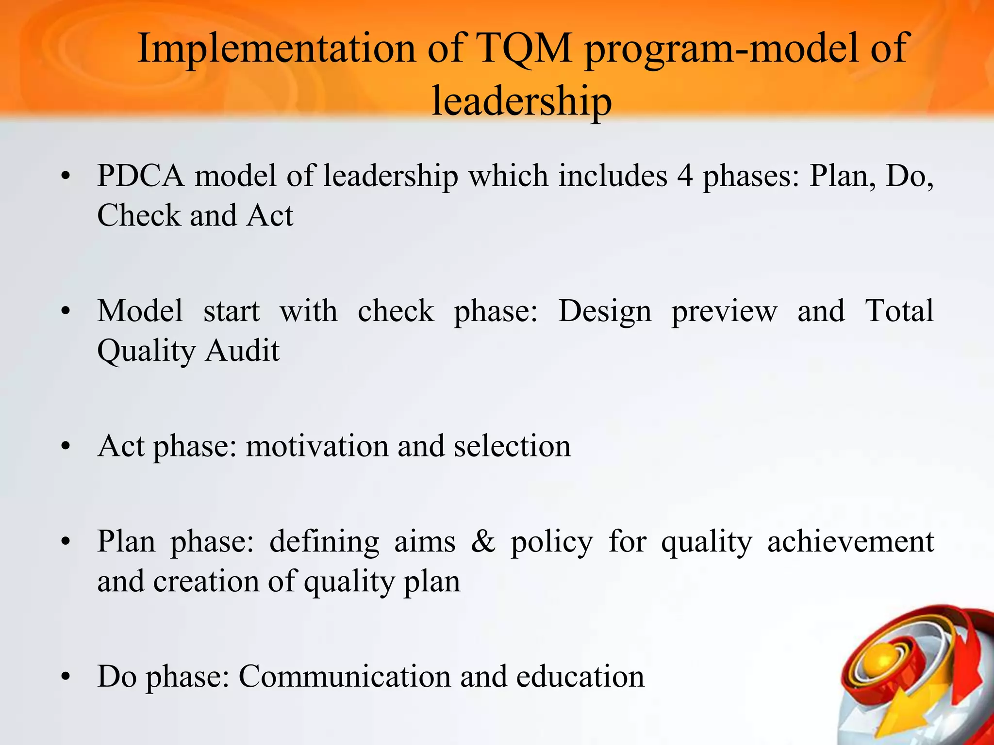 Leadership for quality | PPTX