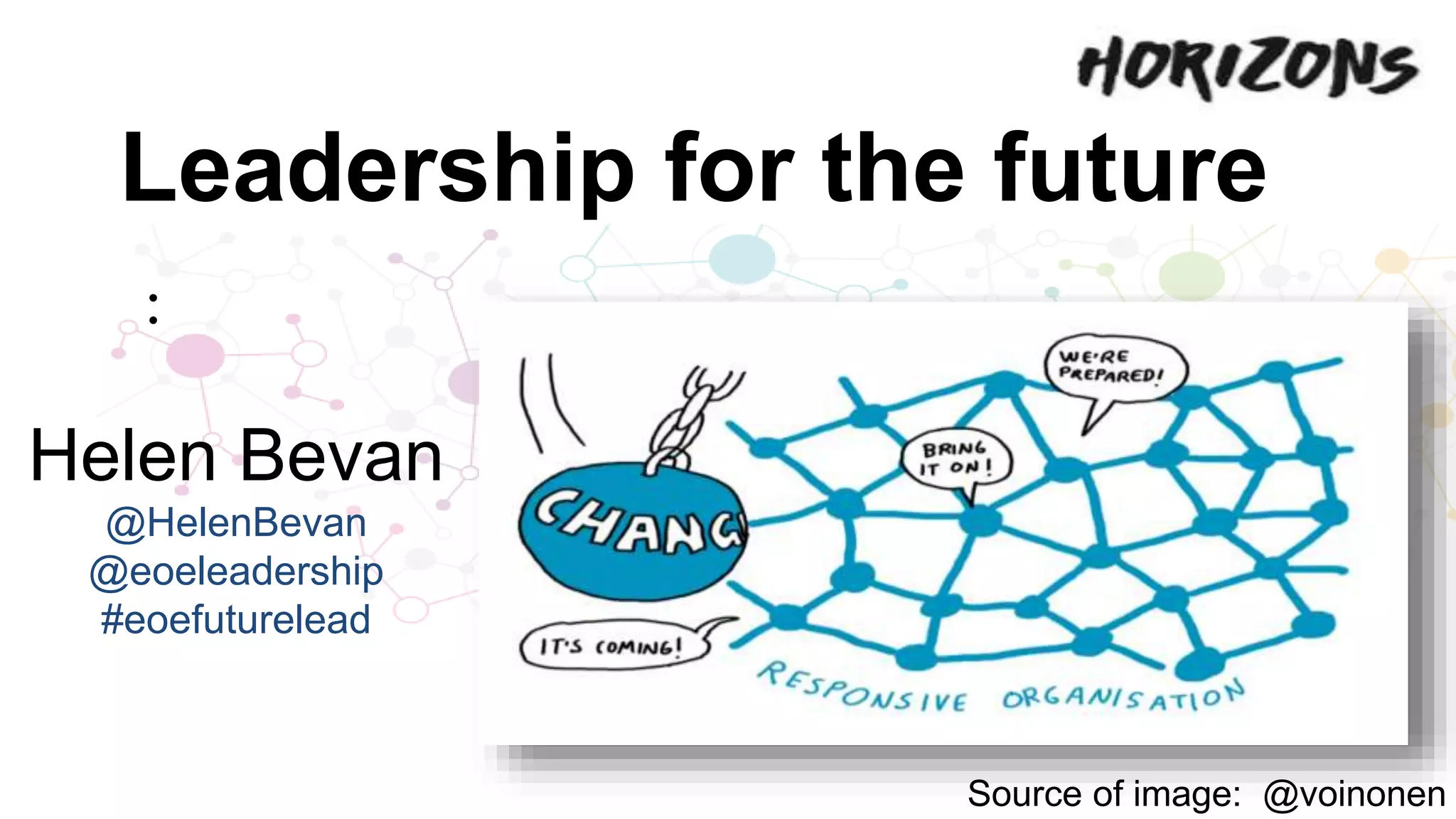 Leadership for the future | PPTX