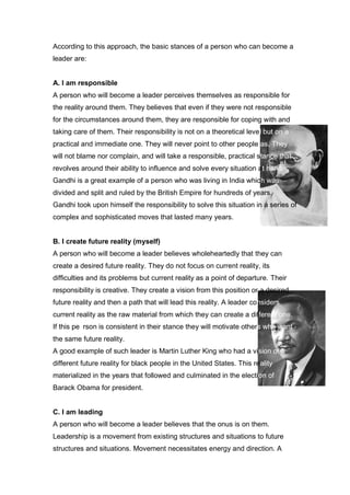 Leadership from the Inside Out | PDF | Spirituality | Religion ...