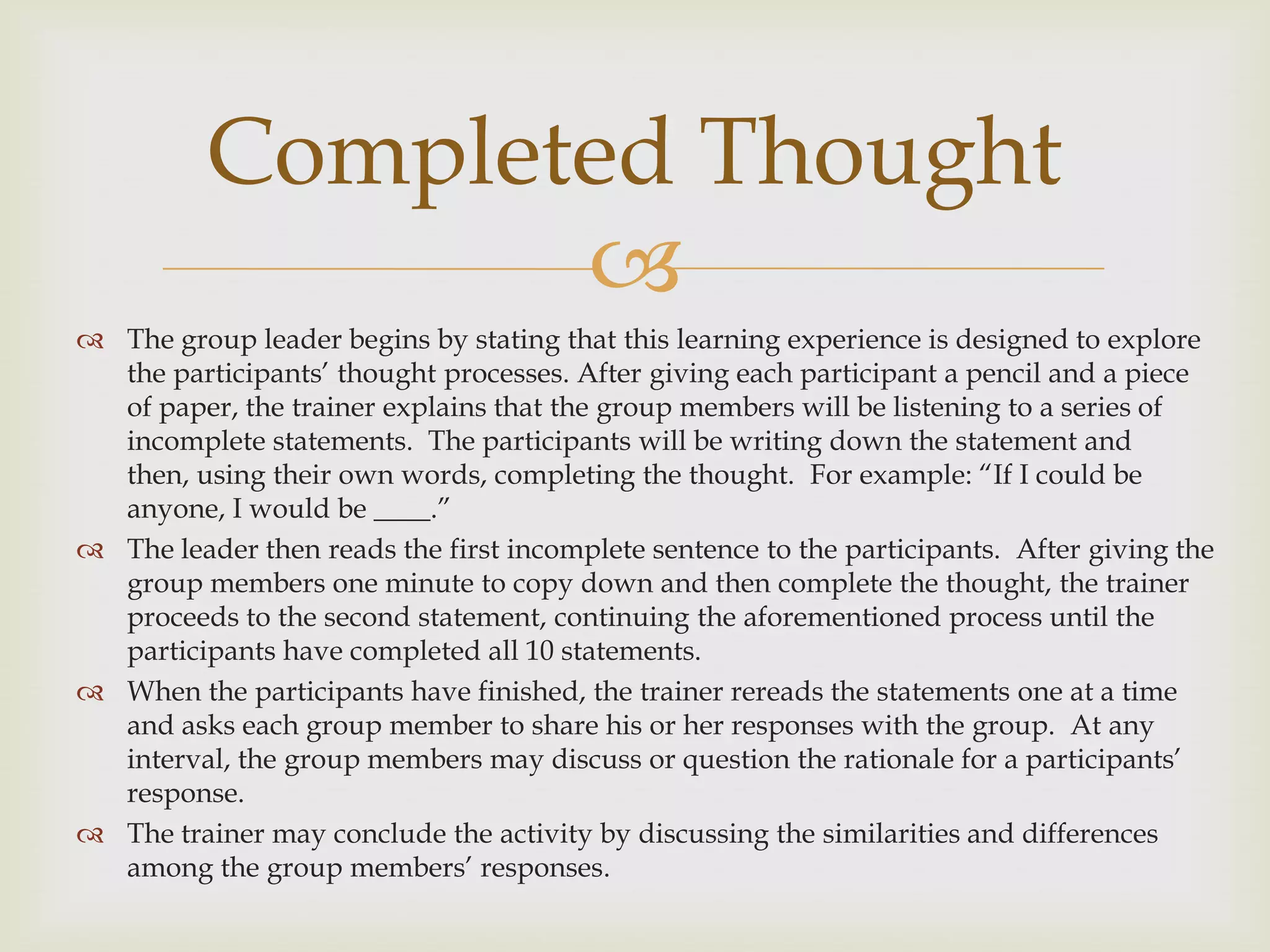 Leadership Games and Activities | PPTX