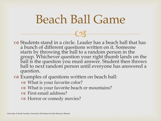 Leadership Games and Activities | PPT