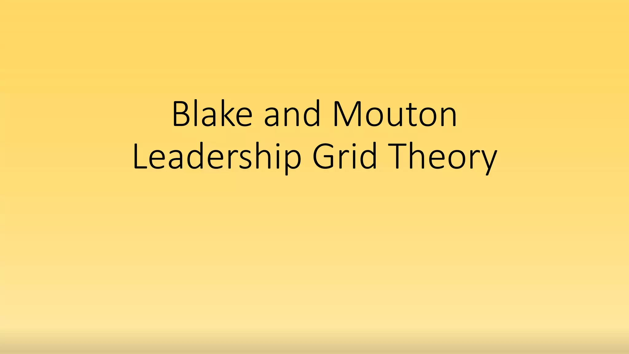 Leadership grid . | PPTX