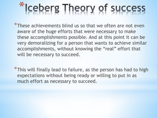 What it Takes to be a Leader --An Iceberg analogy by Haroon Baig | PPTX