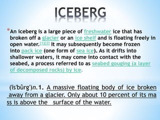 What it Takes to be a Leader --An Iceberg analogy by Haroon Baig | PPT