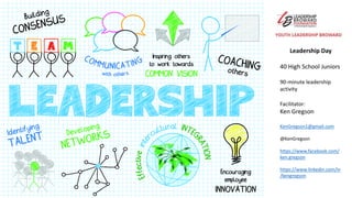 Leadership Inforgraphic Image Activity | PPTX