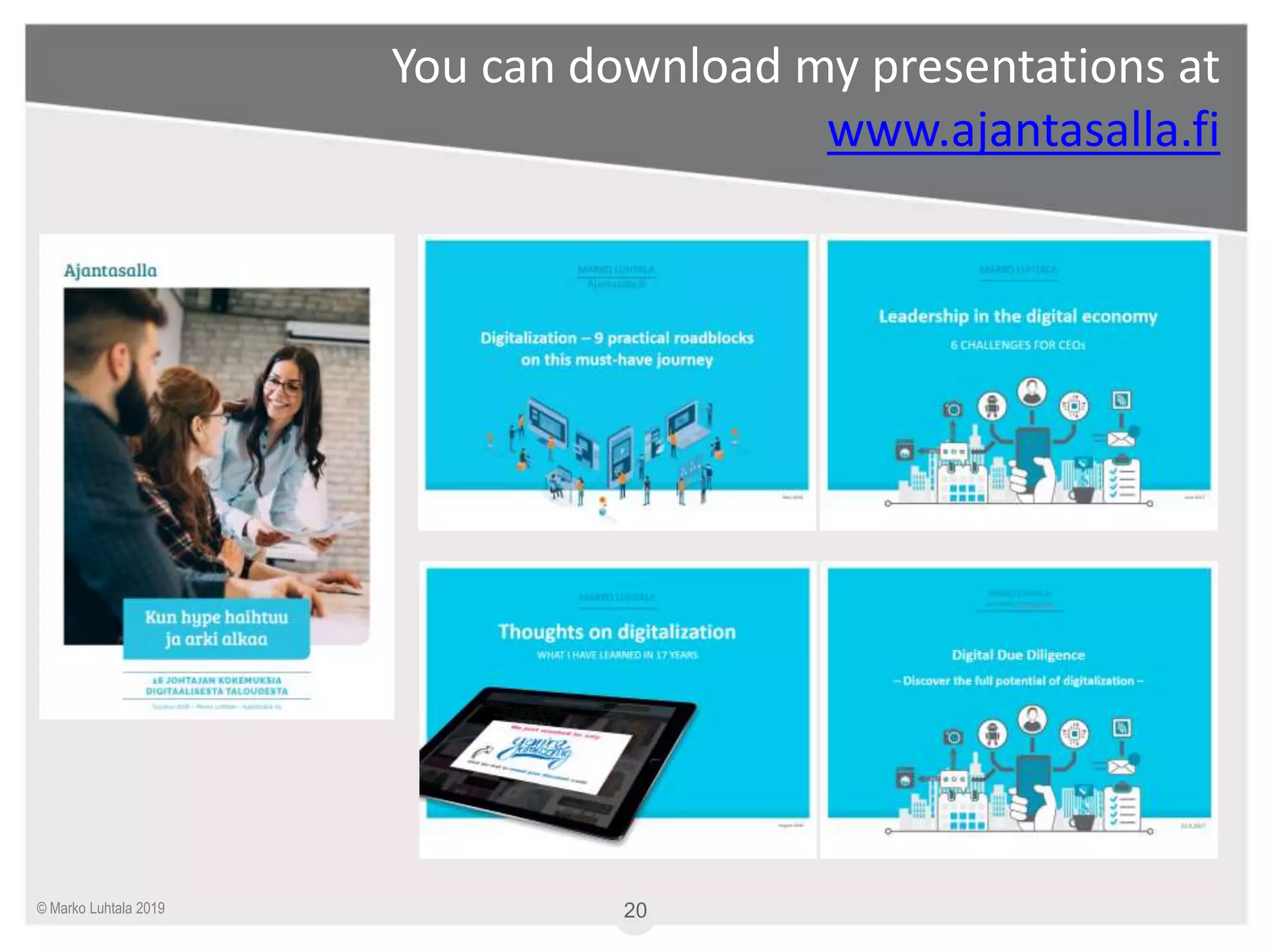 Leadership in digitalization | PPT