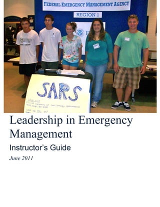 Leadership in emergency management | PDF