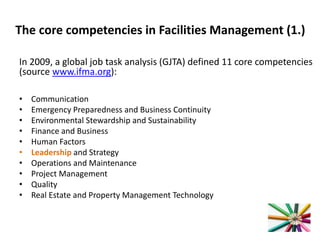 Leadership in Facilities Management - Main presentation - HFMS Free ...
