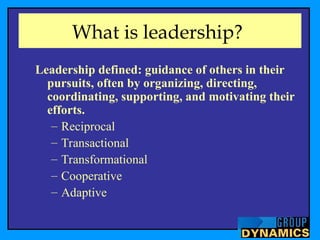 Leadership in GD for Organizational Growth | PPT