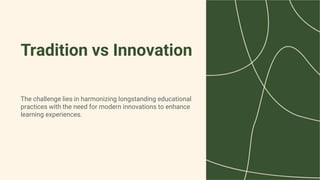 Leadership in Higher Education: Balancing Tradition and Innovation | PDF