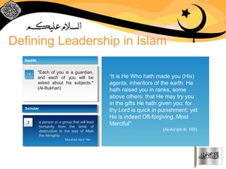 Leadership in Islam | PPT