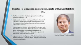 Leadership Innovation - Huawei Rotating CEO System | PPT