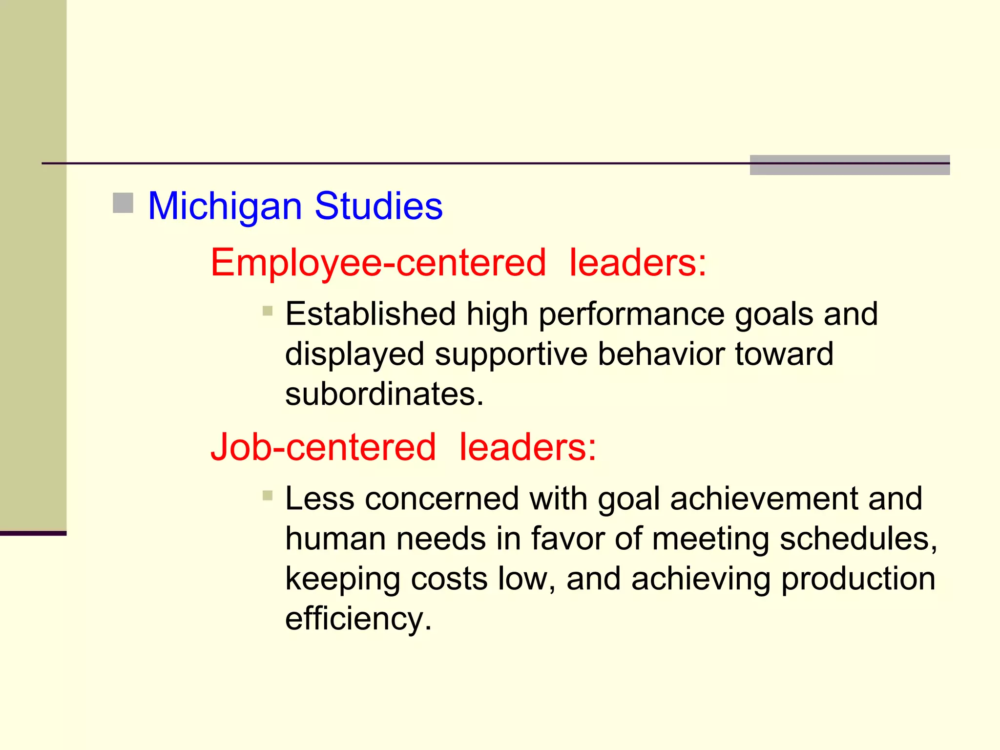 Leadership In Organizations | PPT