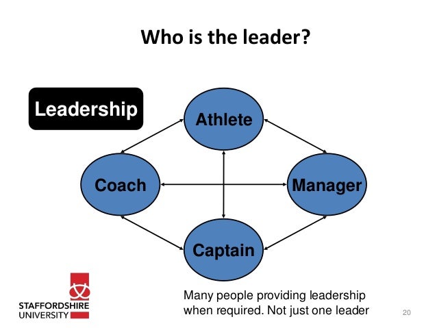 Leadership in sport
