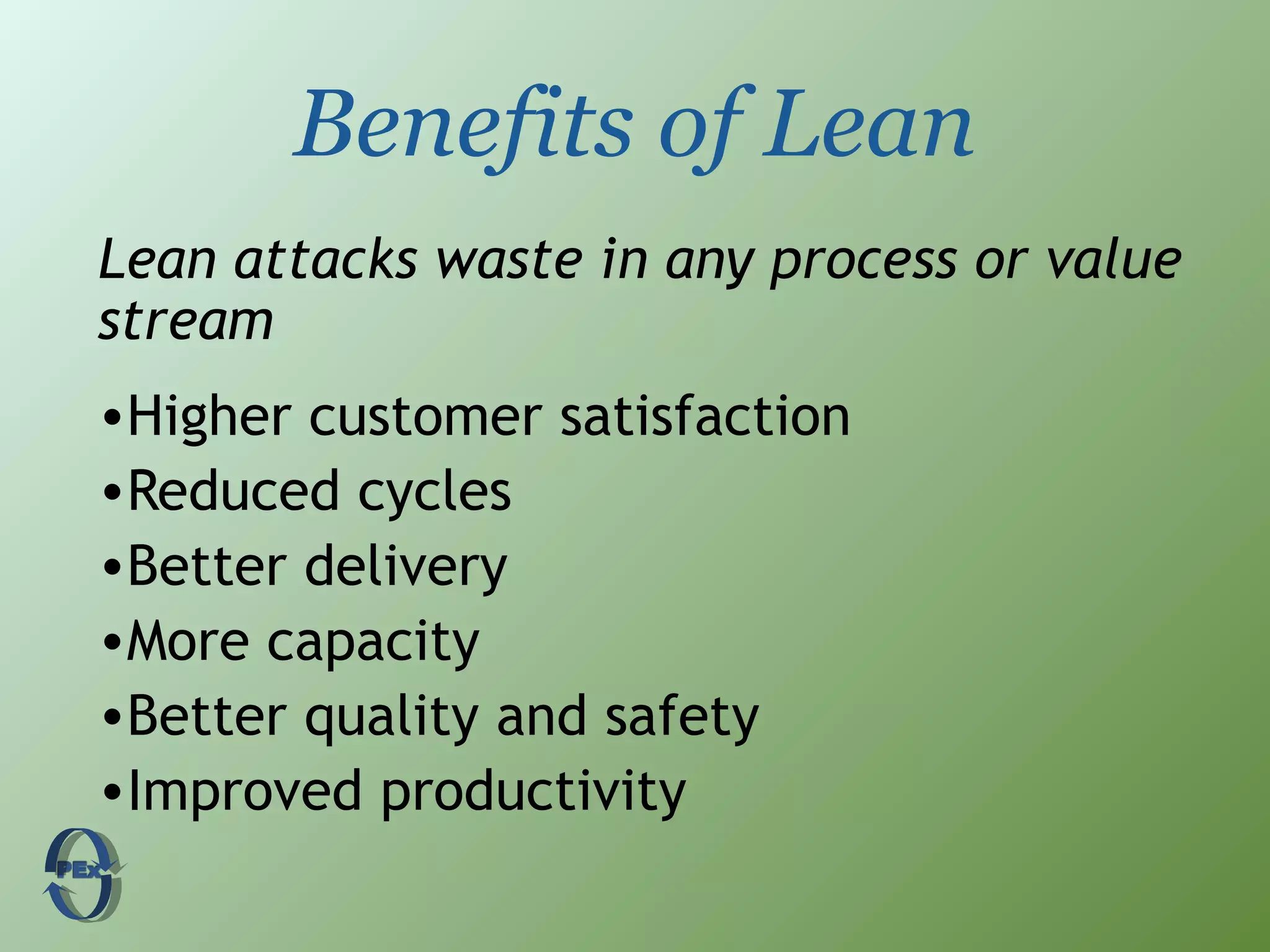 Leadership institute lean kaizen briefing 8 16 13 handout | PPT