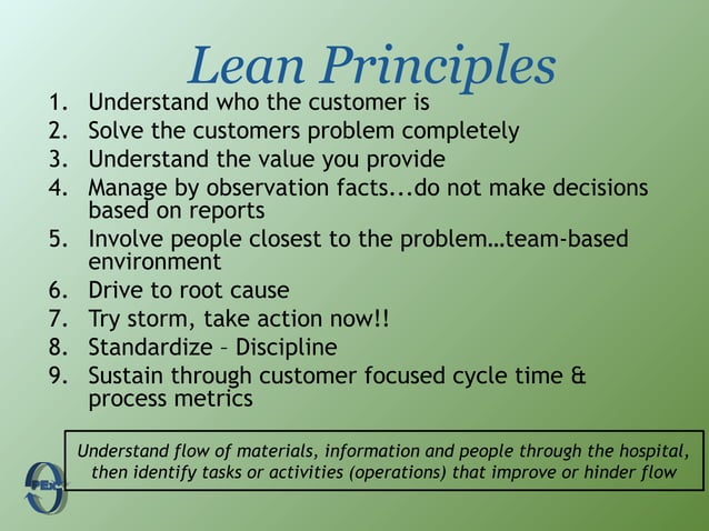 Leadership institute lean kaizen briefing 8 16 13 handout | PPT