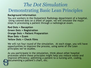 Leadership institute lean kaizen briefing 8 16 13 handout | PPT